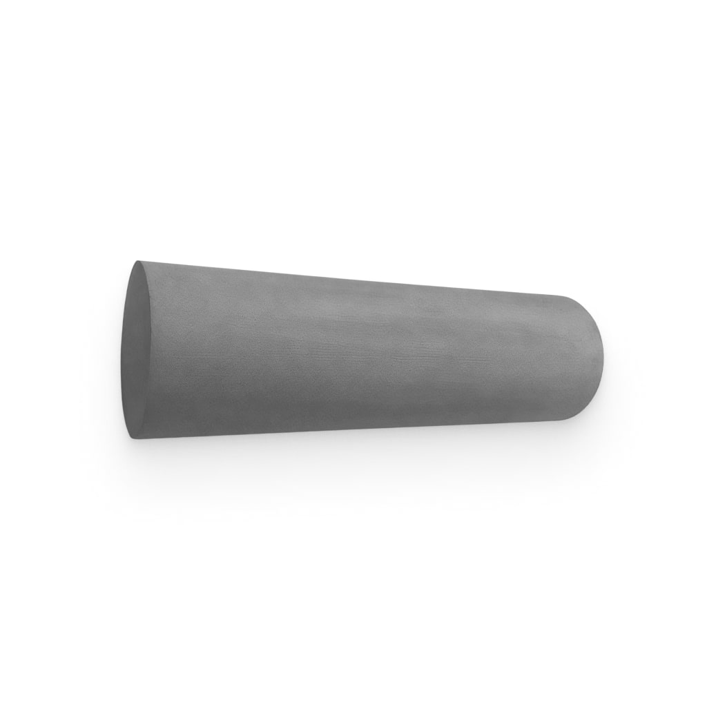Grey Foam Smooth Body Fitness Roller
